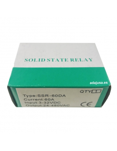 relé estado sólido SSR-25A DC AC | ADAJUSA | precio