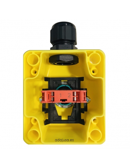 Emergency push button for elevator TLP1.EPP Giovenzana | ADAJUSA