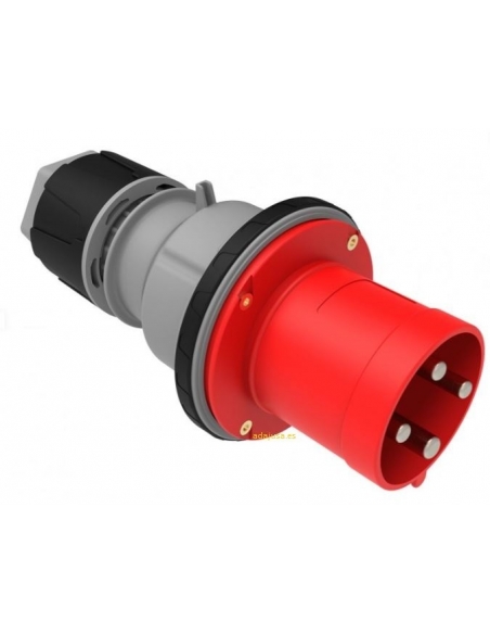 CEE CETAC 63A Industrial Plug 3 Poles Ground | ADAJUSA