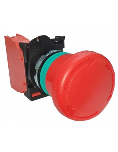 Pulsador de emergencia 40mm 22mm PPFN1R4N PL004001 Giovenzana| ADAJUSA ...