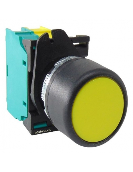 yellow luminous button PPRL2 contact NA Giovenzana | ADAJUSA | price