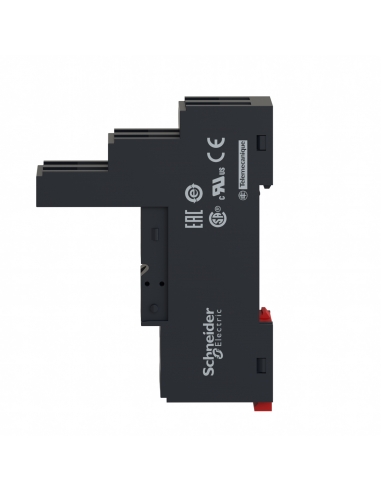Base for relay 1 contact, 5 pins RSB-HARMONY SCHNEIDER Series | ADAJUSA ...