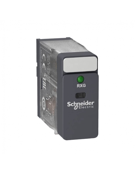 Relay 2 contacts 24Vdc 5A RXG SCHNEIDER series | ADAJUSA | price