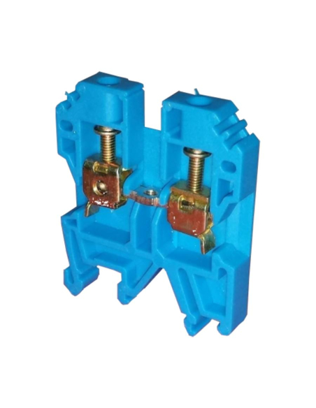 Electric connection terminal 4 mm blue screw clamping terminals| buy ...