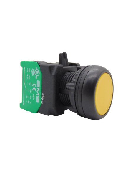 Push button yellow OPFB0300 contact NO EMS | ADAJUSA : price