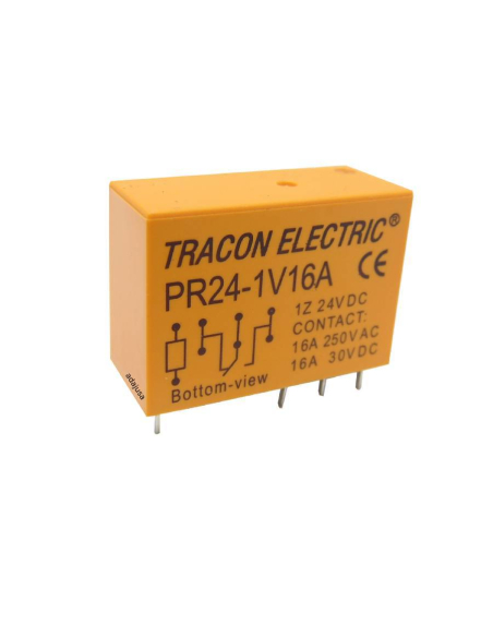 Miniature relay 1 contact 24Vdc 16A PR24-1V16A | ADAJUSA : price