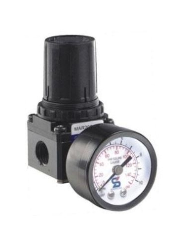 Pneumatic pressure regulator 1/4 Mindman MAR200-8A Price Adajusa