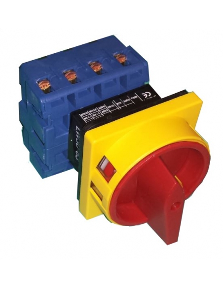 4-pole 63A LW30-63-4 electric disconnector rotary switch