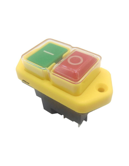 Pulsador de seguridad marcha-paro empotrable bobina 230V SSTM-04 ...