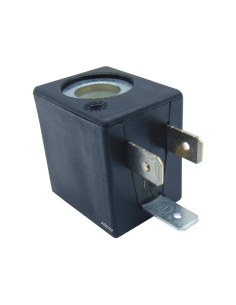 Coil for solenoid valve 24Vcc 8W Aignep | ADAJUSA