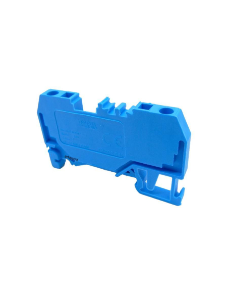 Terminal 4 mm spring-loaded neutral connection 4 mm blue TSKC4-K ...