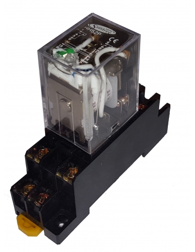 Relay 2 contacts 230 220 VAC 5A MY2N1 HH54PZ omron | Price adajusa