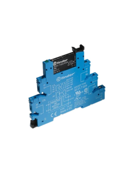 Solid State Relay (SSR) 1 contact 24Vdc 38.81.7.024 FINDER ADAJUSA | price
