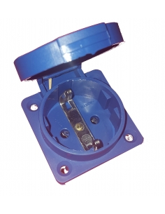 Schuko power outlet and plug socket