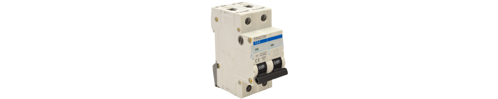 Magnetotérmicos 2 polos curva C Serie TDZ Tracon | ADAJUSA